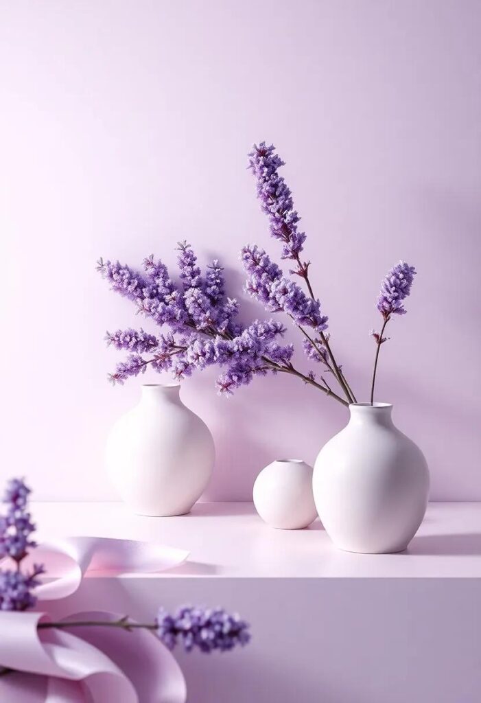 Embracing Elegance: The Allure of Lavender and Platinum Theme ...